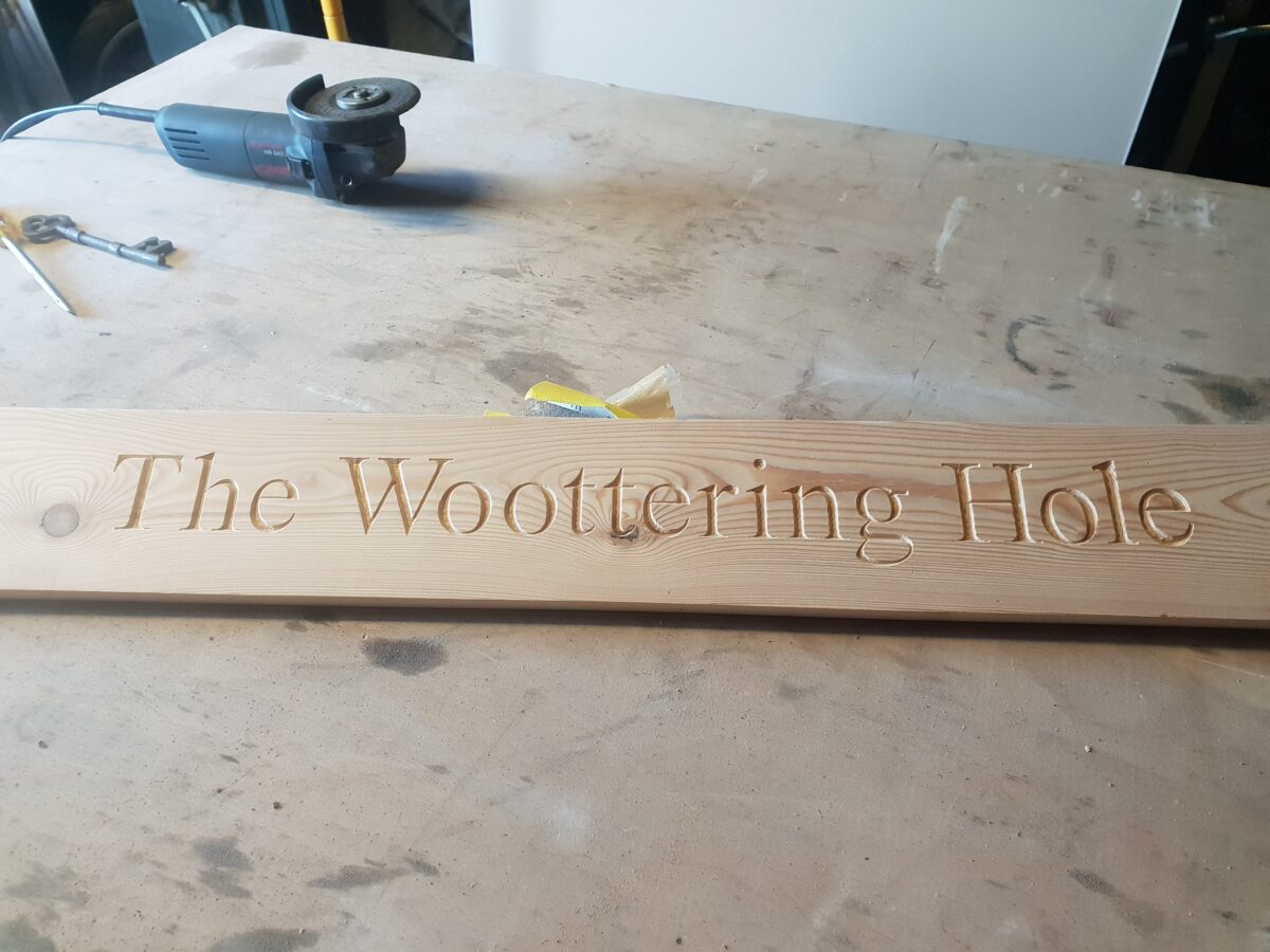 CNC Lettering – Weyford